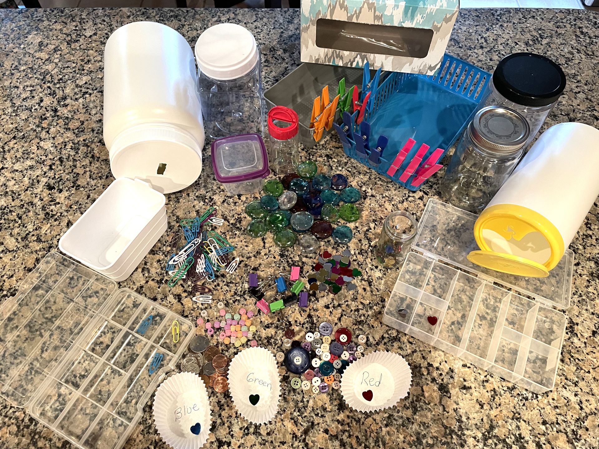 How To Create Fine Motor Activities With Household Objects - six star ...