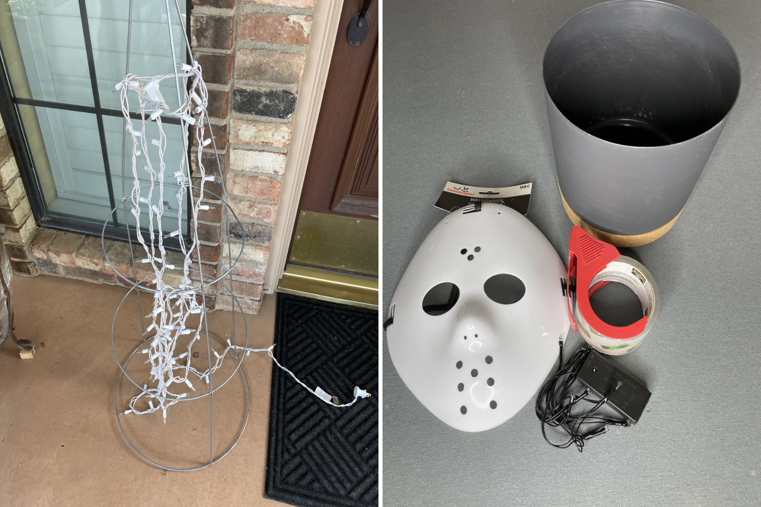 Super Easy Yard Ghosts DIY For Halloween Decorations - Six Star Family Fun